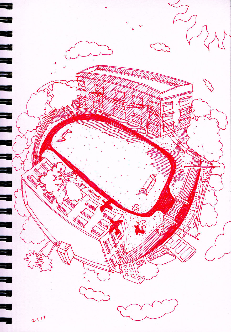 Strolling Through The Red Line Area | Bored Panda