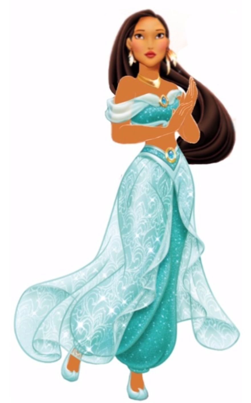 I Mixed The Disney Princesses | Bored Panda