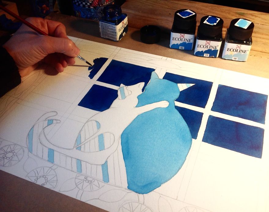 My Cat Helped Me To Create A New Calendar | Bored Panda