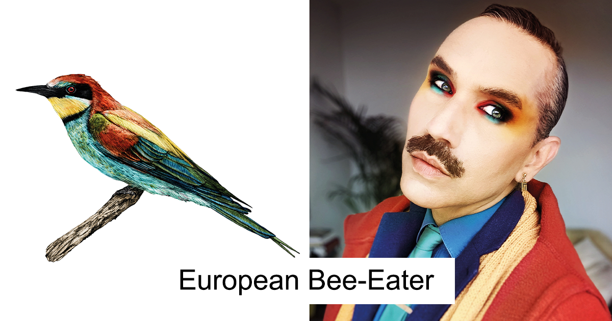 23 Fashion Looks I Created Using My Drawings Of Birds As References ...