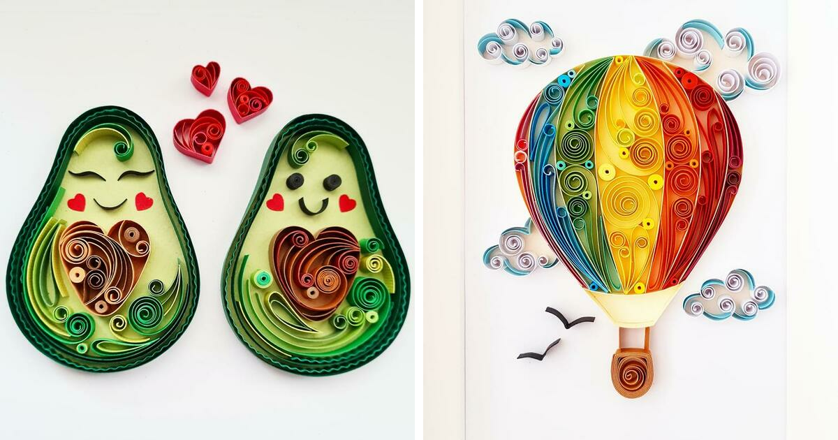 35 Pictures Of My Paper Quilling Art | Bored Panda