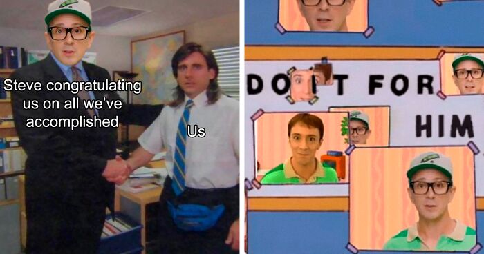 The Internet Memed The Hell Out Of Steve’s Wholesome Message, Here Are ...