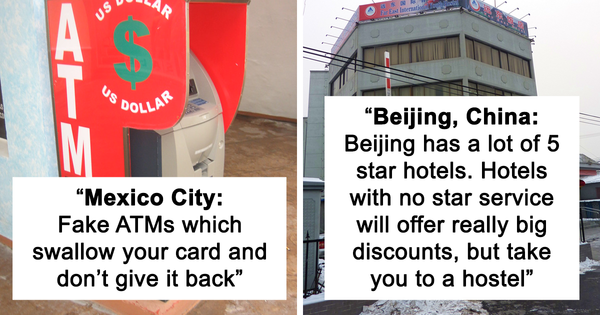 26 Of The Most Used Tourist Scams That Still Work Because Not Enough ...