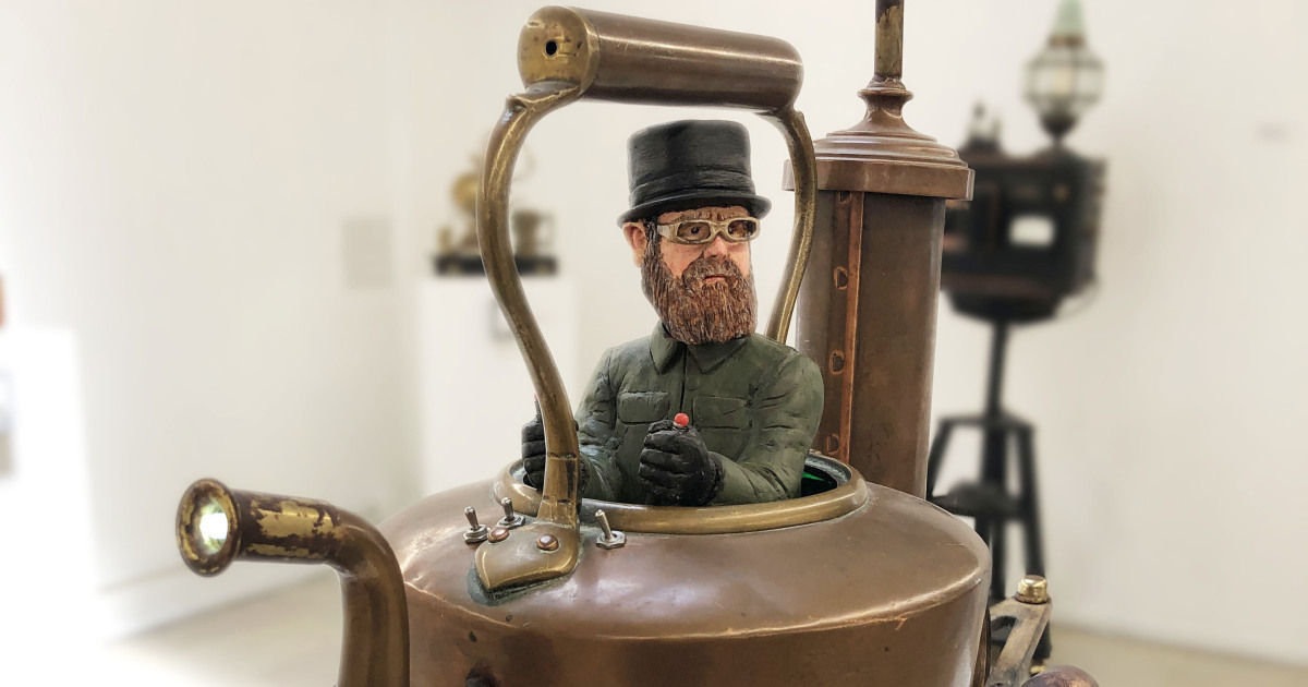 I Make Fantasy Vehicles From Discarded Machines And Found Objects ...