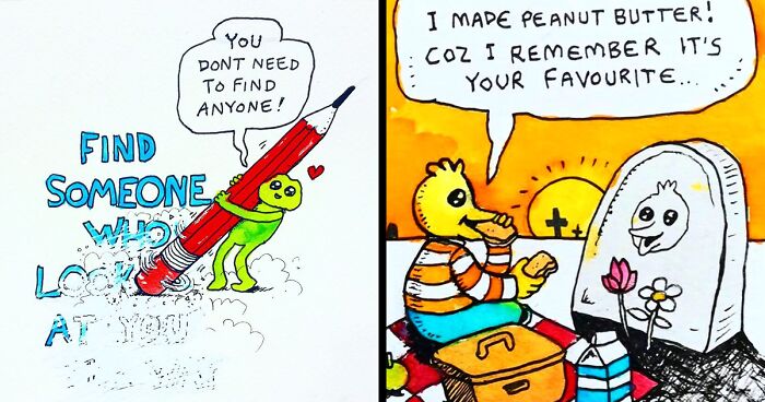 70 Comics That Breach The Topics Of Depression, Love And Hope By Bjenny ...