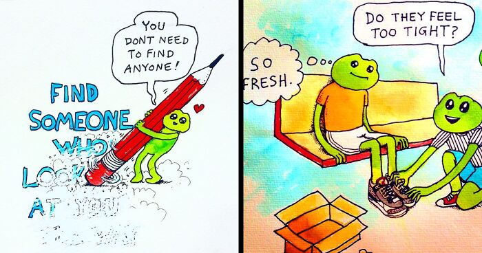 70 Comics That Breach The Topics Of Depression, Love And Hope By Bjenny ...