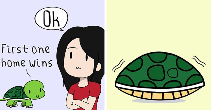 I Will Try To Make You Laugh With These Silly Slice Of Life Comics (18 ...