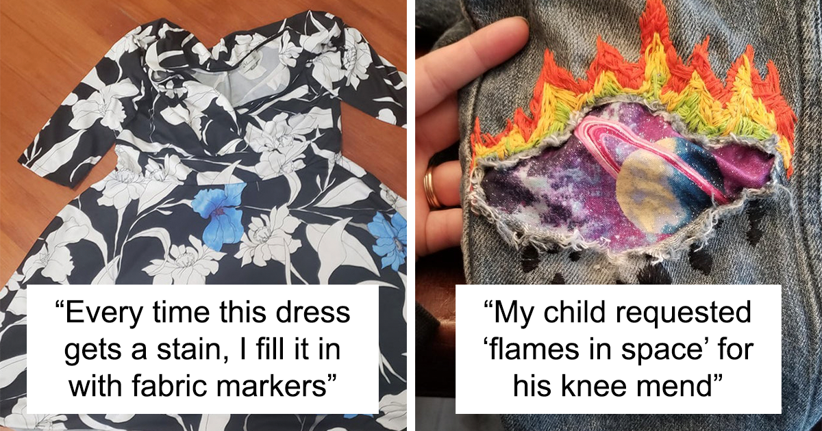 This Online Group Is Solely Dedicated To People Repairing Their Clothes ...