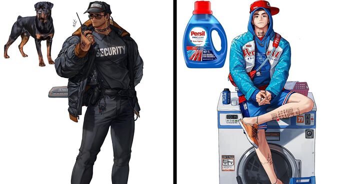 Artist Reimagines Various Things As Cartoon Characters (40 New Pics)