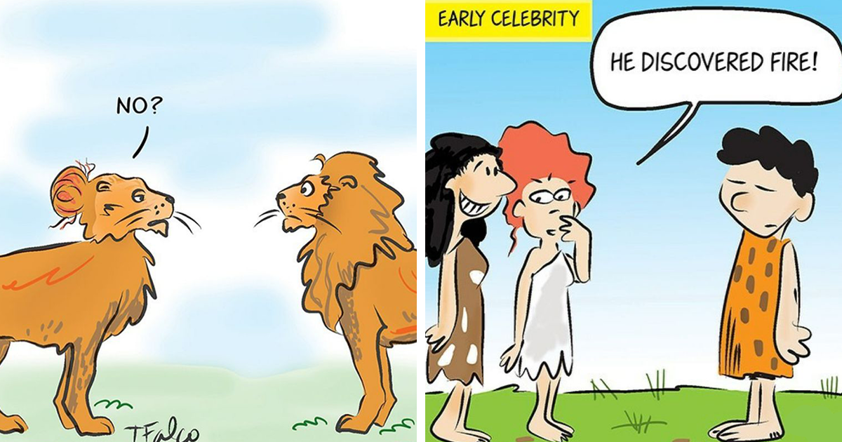 One-Panel Comics Filled With Absurd Situations And Silly Humor By ...