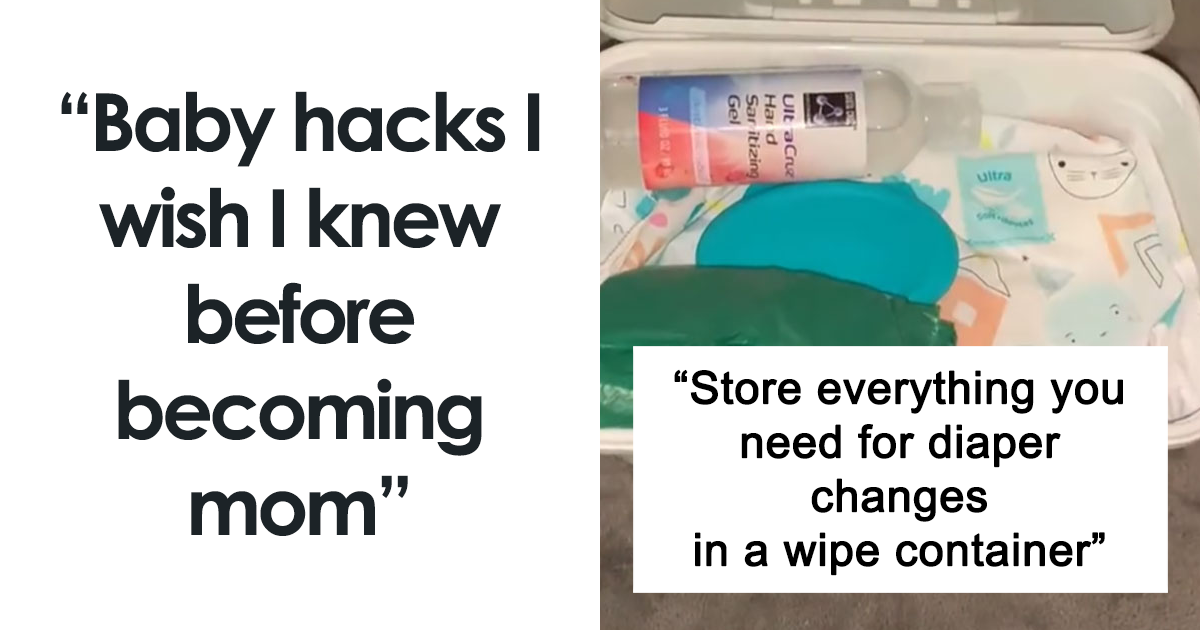 30 “Baby Hacks I Wish I Knew Before I Was A Mom” | Bored Panda