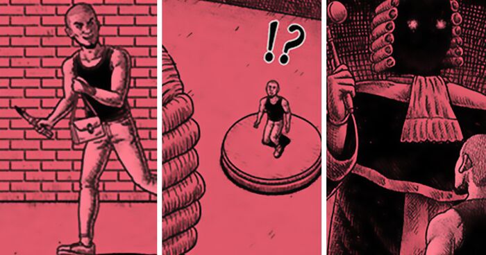 This Artist Creates Horror-Style Comics With Creepy Endings (30 New ...