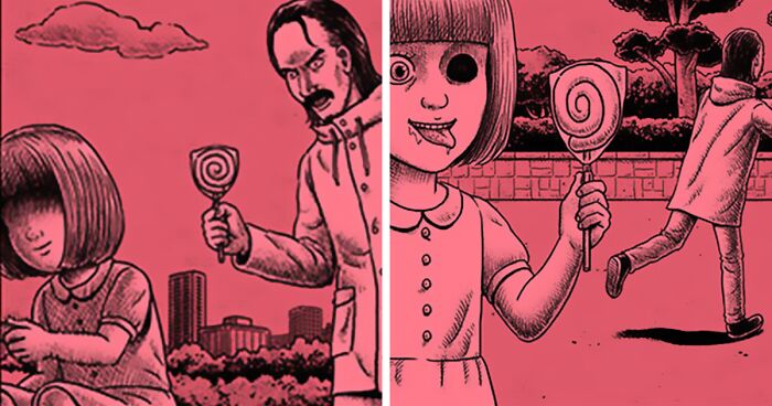 This Artist Creates Horror-Style Comics With Creepy Endings (30 New ...