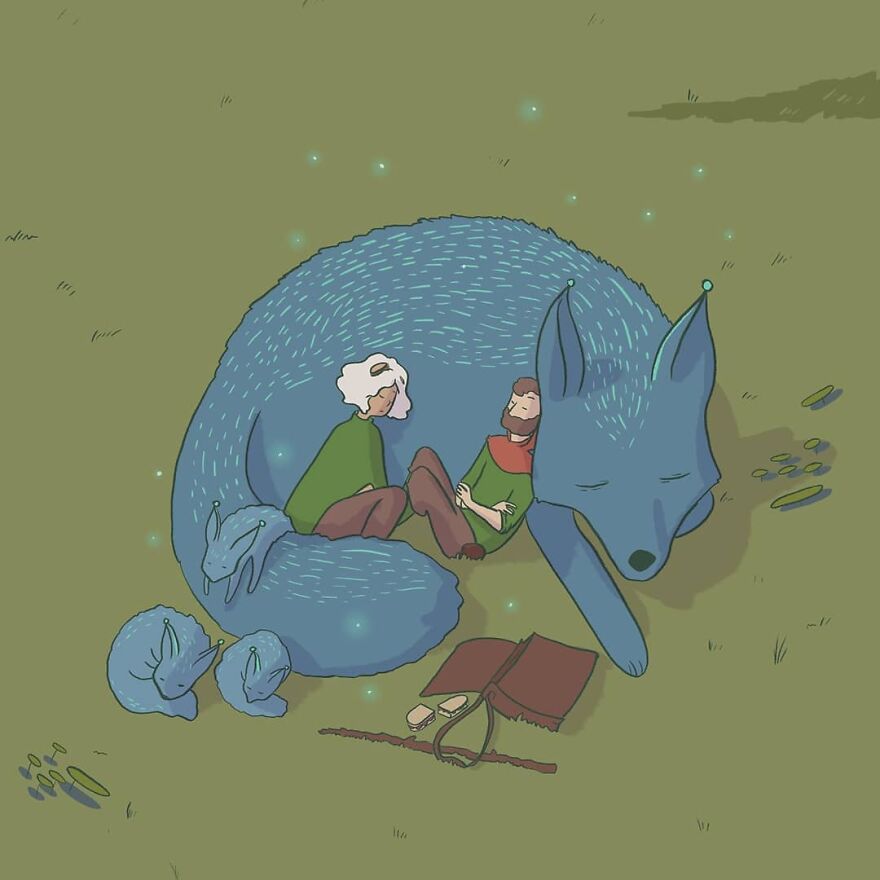 I Made A Fantasy World Where My Boyfriend And I Have Peaceful ...