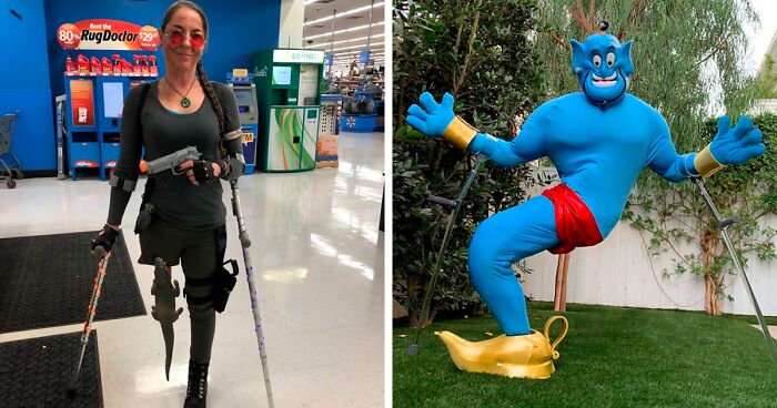 50 People Whose Disabilities Didn’t Stop Them From Enjoying Halloween ...