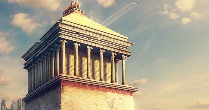 Artist Shows What These 10 Famous Historical And Mythical Monuments ...