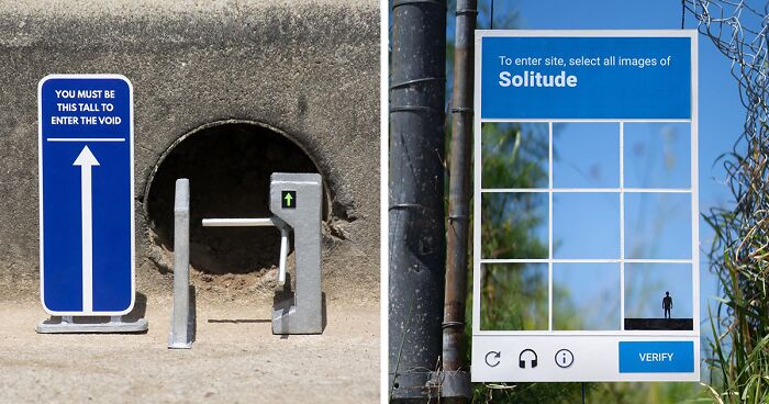 Artist Hides Clever And Funny Signs Around His City For People To Find ...