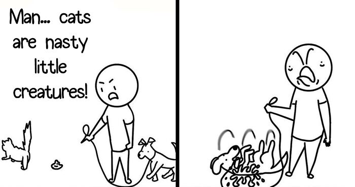 30 Ridiculously Funny Comics By ‘Cheddar Bacon Studios’ | Bored Panda