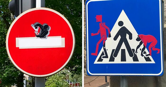 To Express His Protest Against Unjust Rules, This Artist Humorously ...