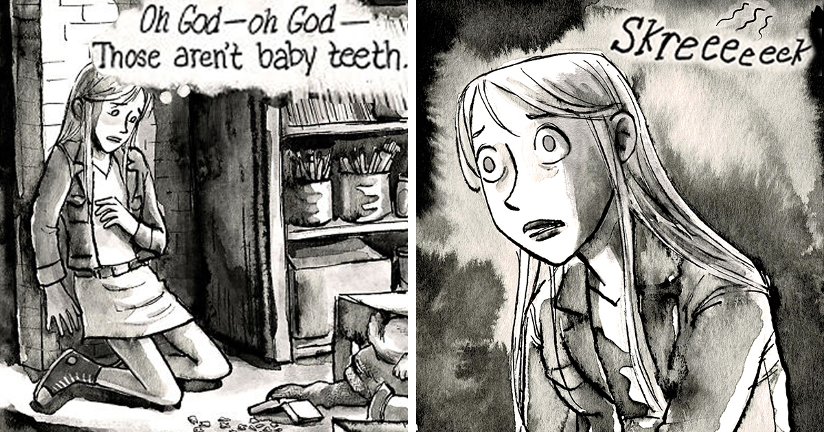 I’m Creating A Dark Comic Series That’s Full Of Creepy Small-Town ...