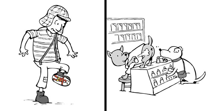 This Artist Makes Humorous One-Panel Comics Without Dialogue (30 New ...