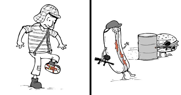 This Artist Makes Humorous One-Panel Comics Without Dialogue (30 New ...