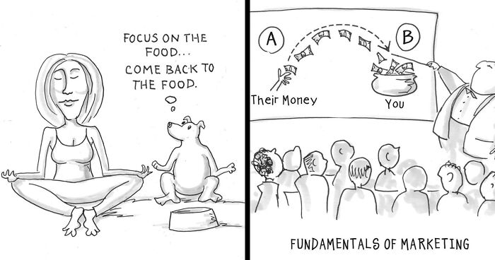 This Artist Makes Comics About Silly Situations (70 Pics) | Bored Panda