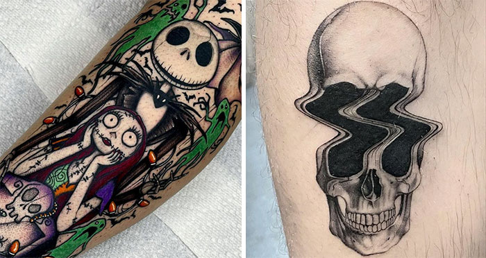 35 Times Horror Lovers Got Spooky Halloween Tattoos, And They Worked ...