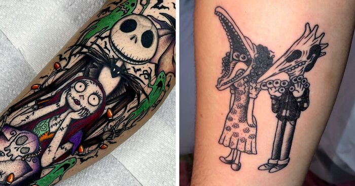 35 Times Horror Lovers Got Spooky Halloween Tattoos, And They Worked ...