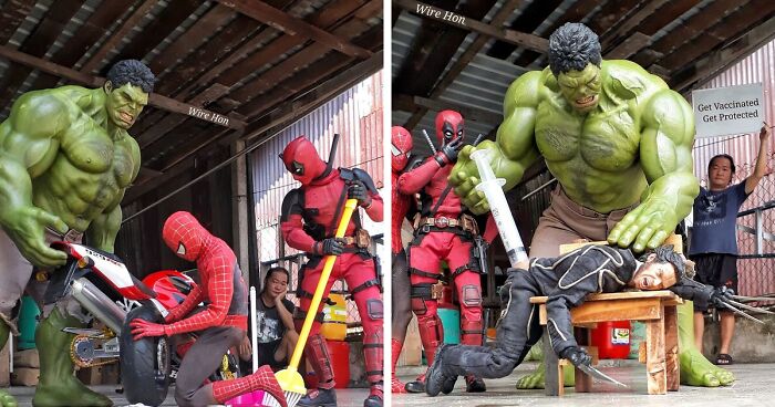 Folks Are Cracking Up At These 30 Forced Perspective Photos Of Action ...