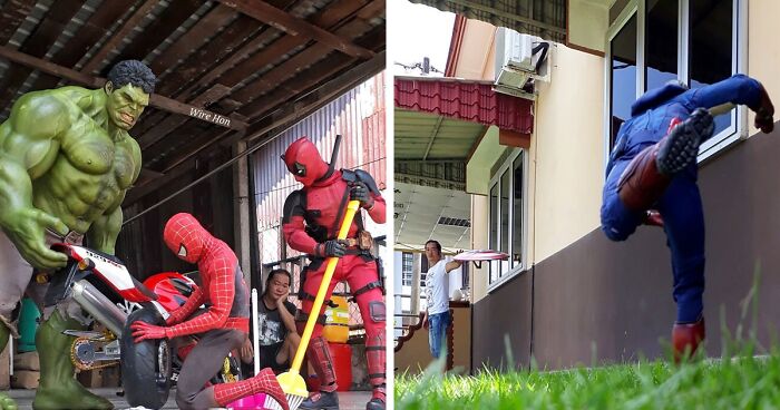 Folks Are Cracking Up At These 30 Forced Perspective Photos Of Action ...