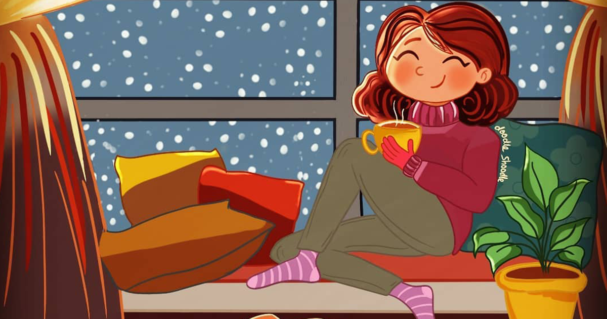 If You Had A Gloomy Day, These Illustrations Will Probably Make Your ...