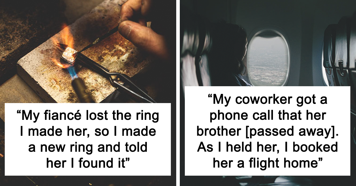 30 People Finally Reveal Their Good Deeds They Have Been Keeping In ...