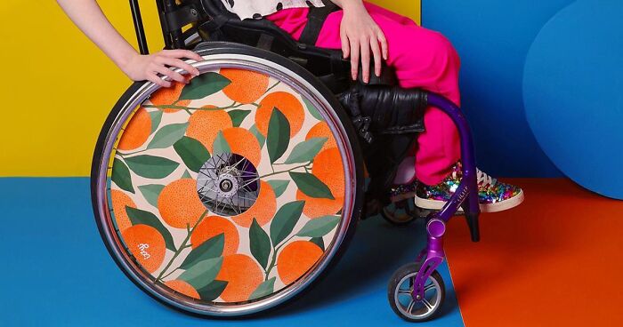 Izzy Wheels: 54 Colorful Wheelchair Accessories Created By Two Sisters ...