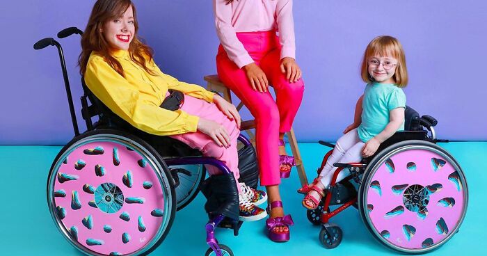 Izzy Wheels: 54 Colorful Wheelchair Accessories Created By Two Sisters ...