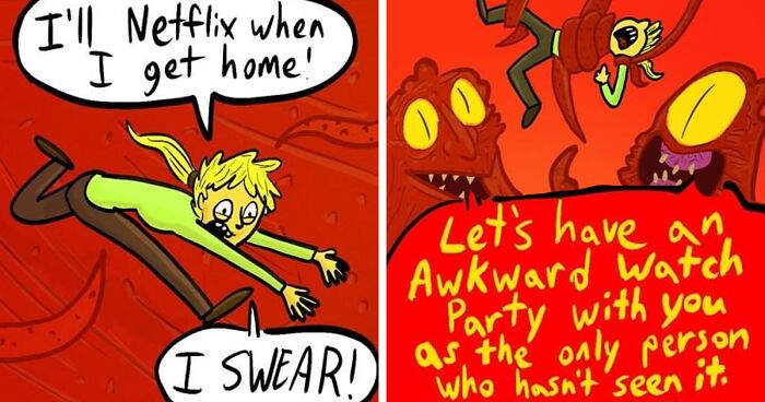 30 Hilariously Twisted Comics By “Cat Trigger”