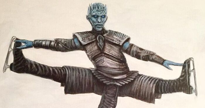 Artist Gives A Comically Exaggerated Representation Of Popular ...