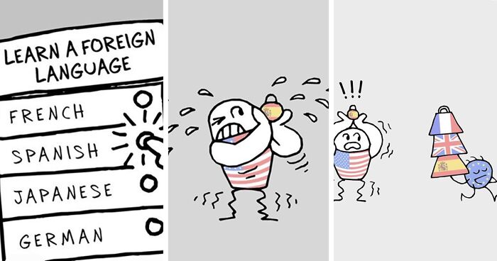 30 New Comics That Show The Funny Differences Between Different ...