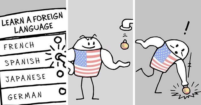 30 New Comics That Show The Funny Differences Between Different ...
