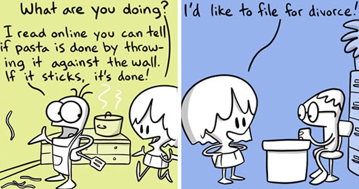 30 New Comics That Show The Funny Differences Between Different ...