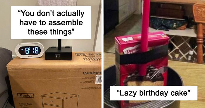 Here Are 50 Moments Of People Taking Laziness To Another Level | Bored ...