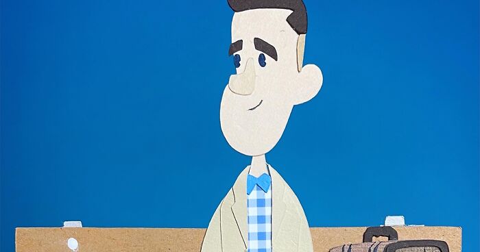 I Made Paper Art Of 26 Popular Characters For Each Letter Of The Alphabet