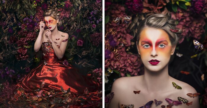 I Set Up A Garden In My Living Room And Did Photoshoots To Document My ...