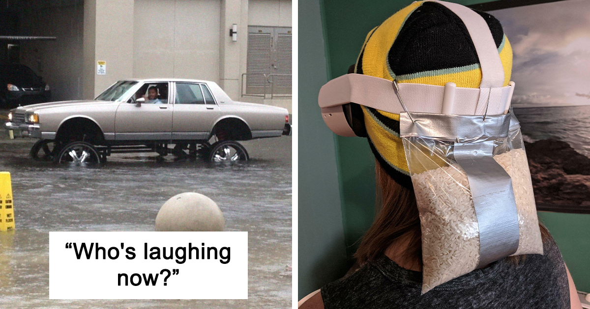 50 Times People Had Such Wild Solutions To Their Problems, They Were ...