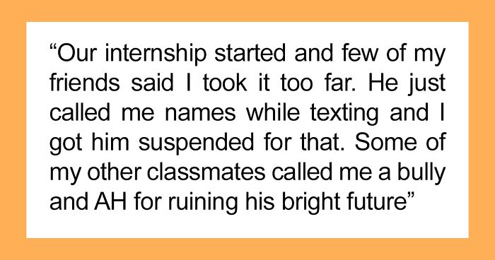 This Student Asks People Online If She Ruined Her Classmate’s Career By ...