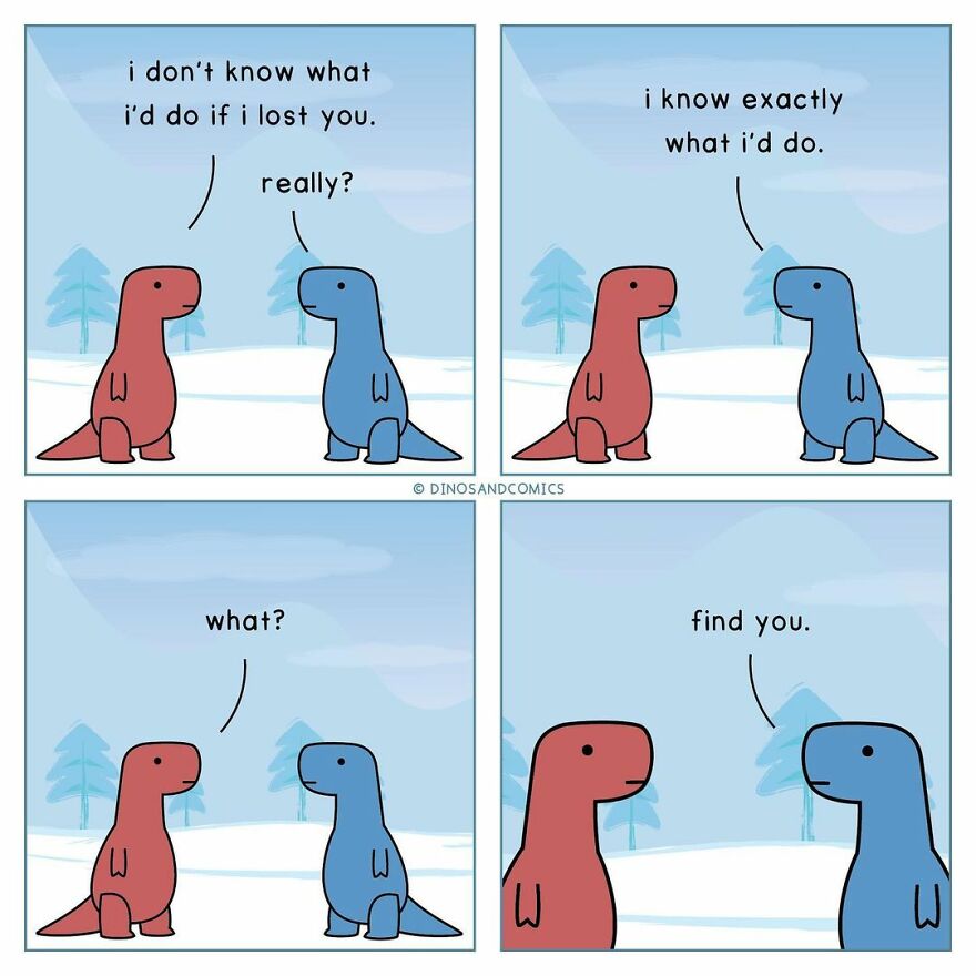 30 Honest Comics About Mental Health Illustrated With Dinosaurs (New ...