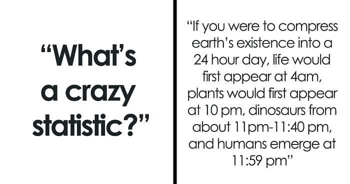 35 People Are Sharing The Craziest And Most Disturbing Stats They Know