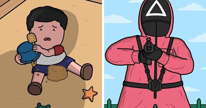 This Artist Makes Dark Humor Comics With Surprising Endings (30 Pics ...