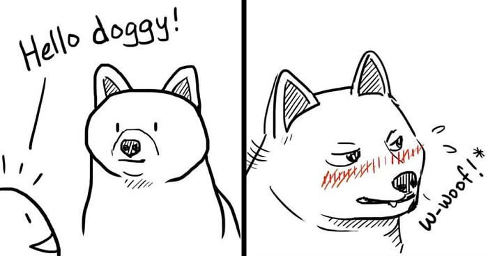 30 Comics That Show What Living With A Dog Is Really Like, By Xibang