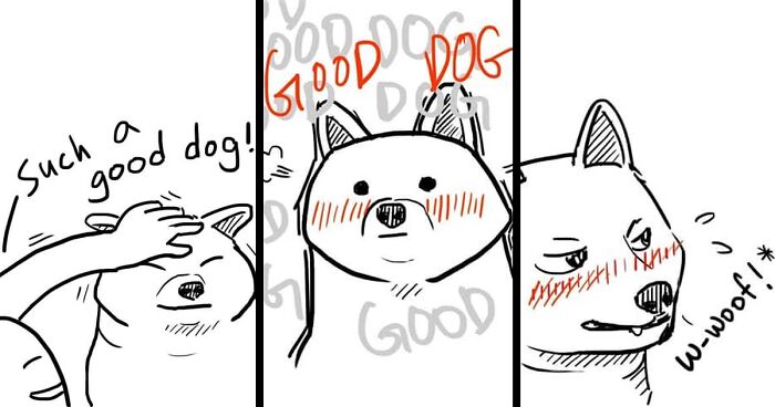 30 Comics That Show What Living With A Dog Is Really Like, By Xibang